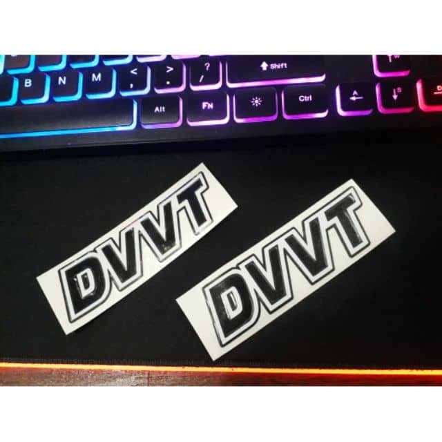 🚩 Sticker DVVT 🚩 Sticker Khas untuk Kereta PERODUA. | Shopee Malaysia