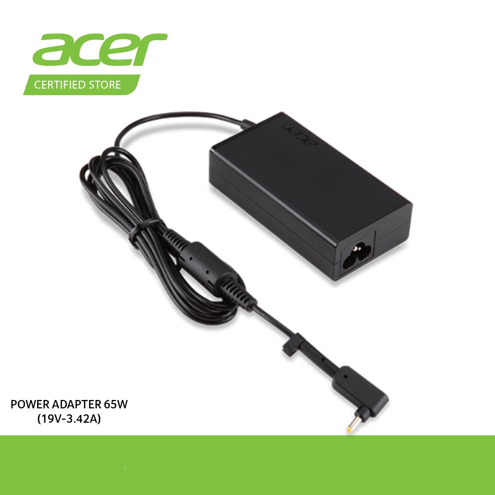 ACER POWER ADAPTER 65W 3PHY / 5.5PHY AC ADAPTER | Shopee Malaysia