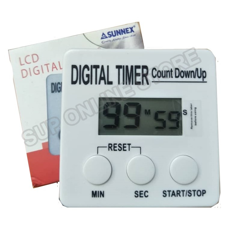 LCD Digital Timer Countdown Timer / Digital Masa / Digital Kitchen ...