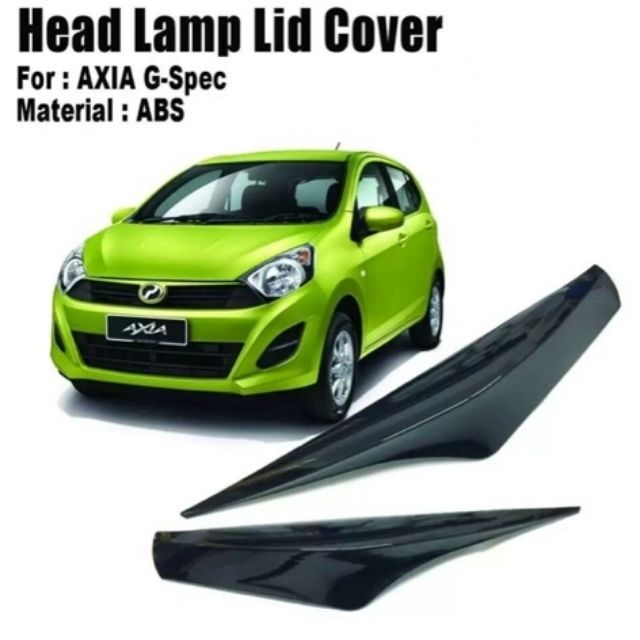Head Lamp Cover/Eye Lip Axia | Shopee Malaysia