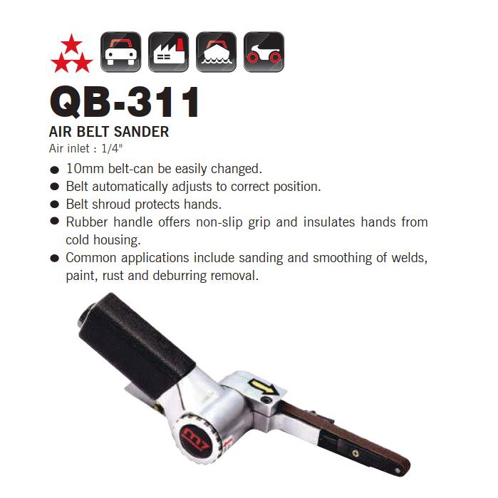 Mighty Seven (M7) QB-311 Air Belt Sander (MADE IN TAIWAN) | Shopee Malaysia