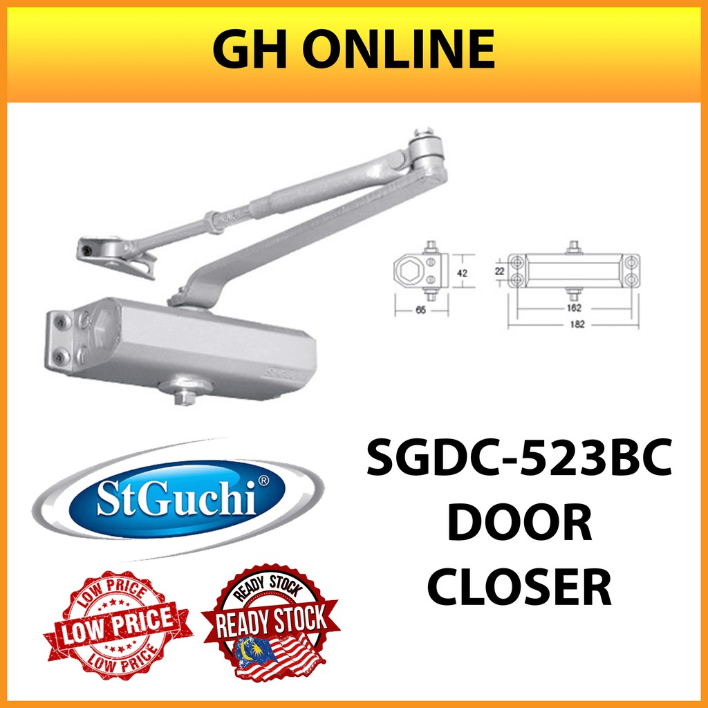 DOOR CLOSER ST GUCHI SGDC-523BC | Shopee Malaysia