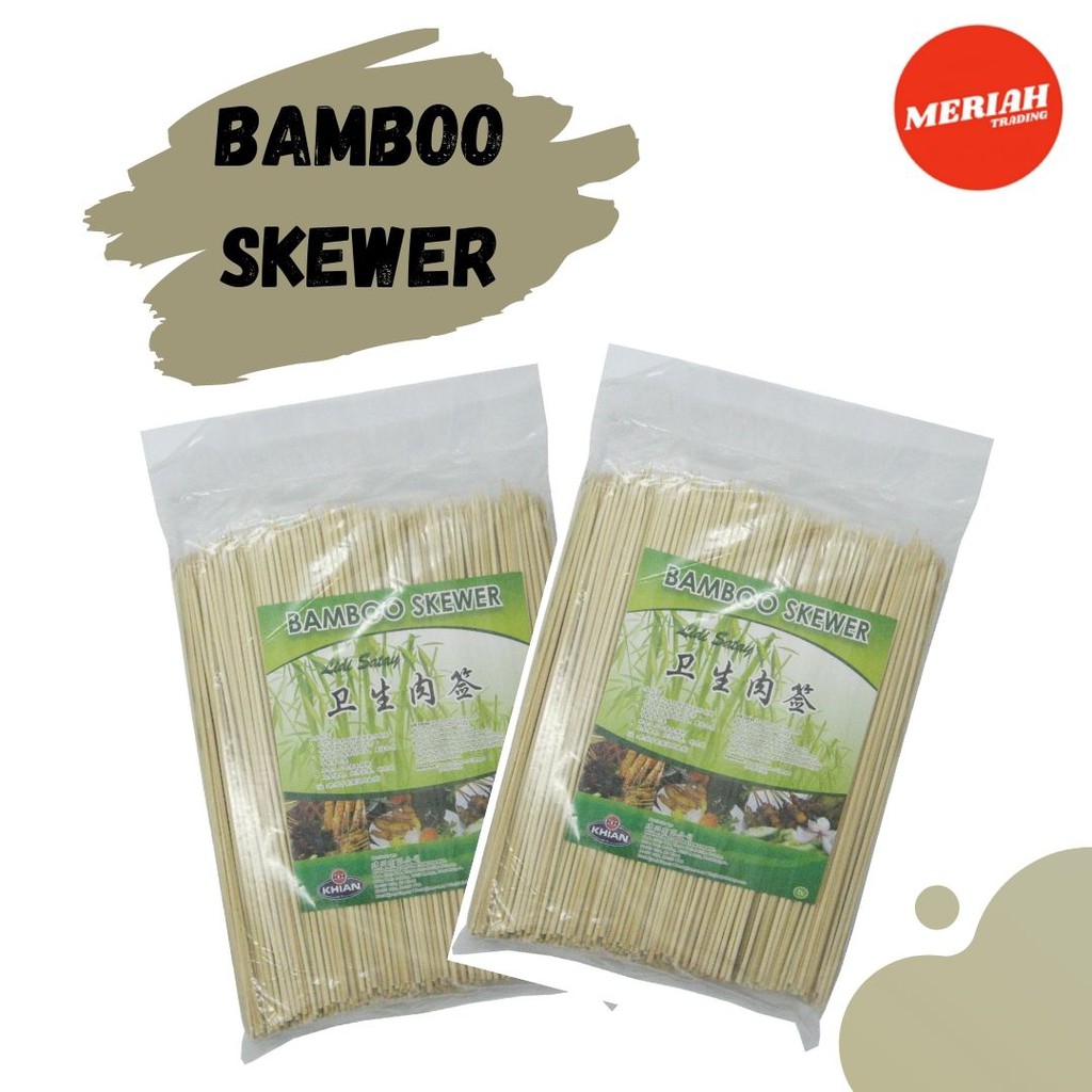 [READY STOCK] Batang Lidi / Satay Stick / Bamboo Skewer Stick / Kayu ...