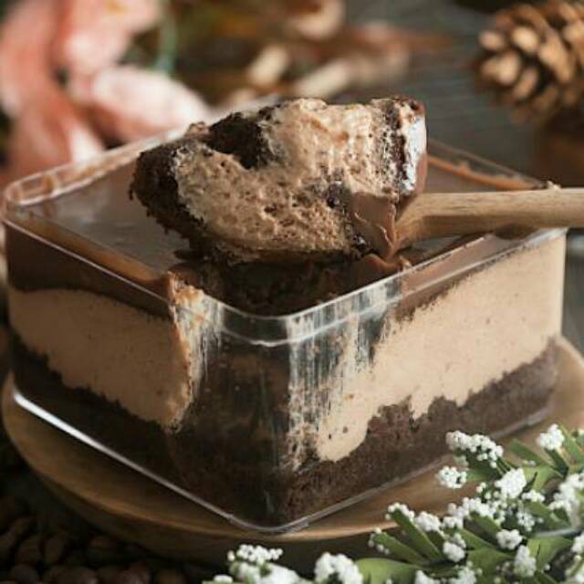 Empty dessert box 1 box Contains 12 Boxes Of tiramisu Pudding The Price ...
