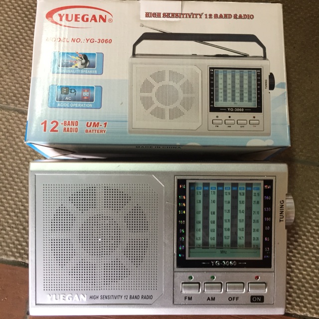 Radio Rising/Yuegan strong 12 bands world receiver Radio Fm receiver ...