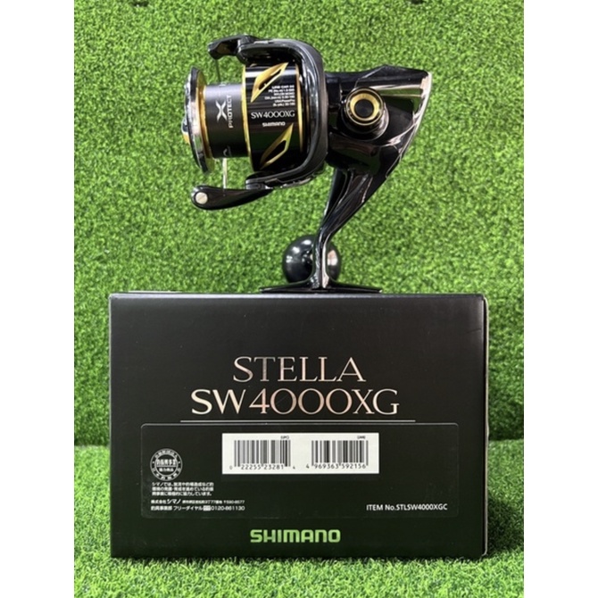 Shimano Stella SW Spinning Fishing Reel 2020 | SW4000HG SW4000XG ...