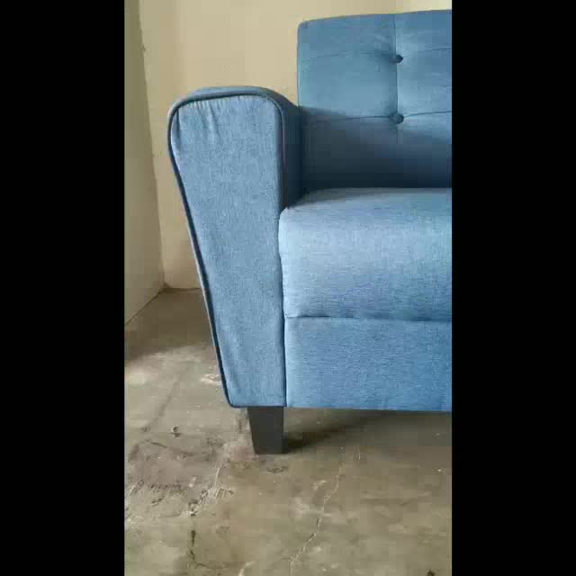 Suria ~ Living Room L ' Sofa / L Shape Sofa / 3 Seater + 1 Stool ...