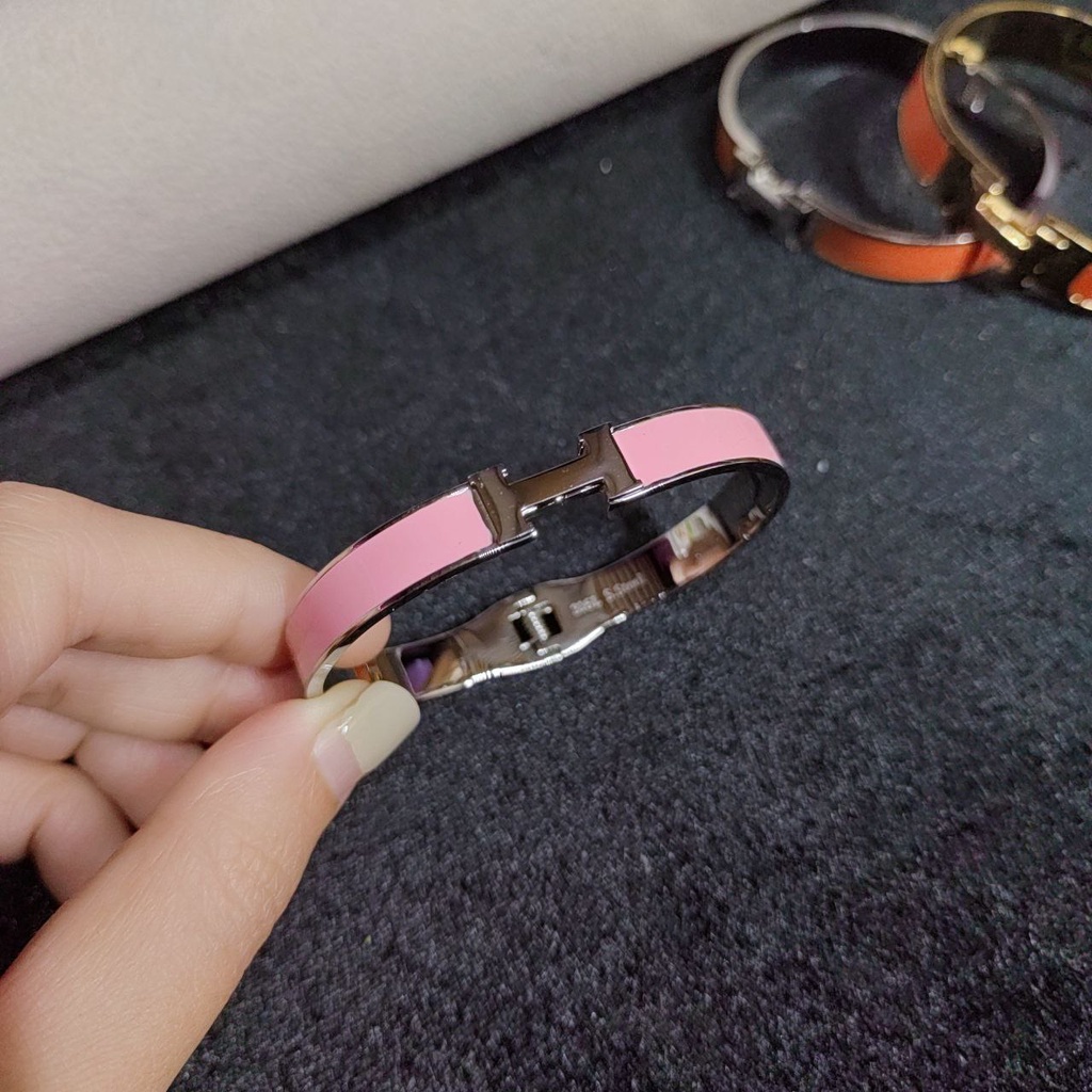 H-shaped Buckle Bracelet Golden Bangle Gelang Bracelet MADE IN FRANCE ...