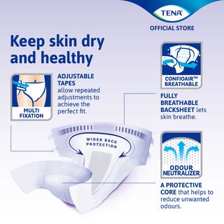 TENA PROskin Night Secure Adult Diaper M (9s) / L (8s) | Shopee Malaysia
