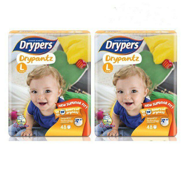 Drypers Drypantz L48 Twin Pack (96's) | Shopee Malaysia