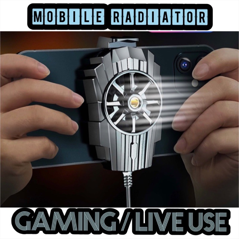 MOBILE RADIATOR COOLING G6 & X13 FOR GAMING&LIVE USE HELP COOLING ...