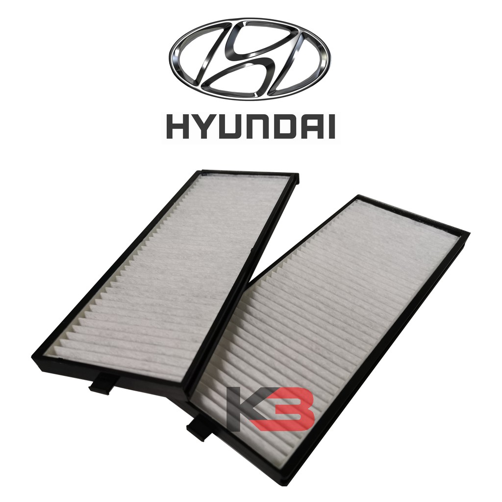HYUNDAI GETZ CABIN AIRCOND FILTER 1SET 2PCS ( 97617-1C000 ) | Shopee ...