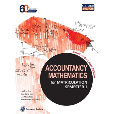 MATRICULATION Accountancy Mathematics Semester 1 - 5th Edition Updated ...