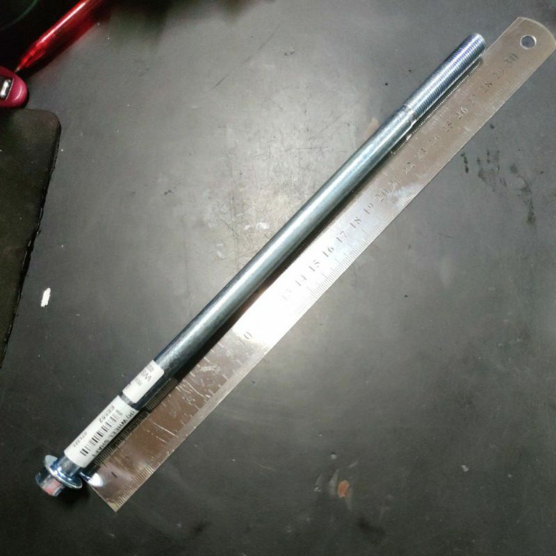 Extra Long Rear Wheel Shaft M12 X 290mm | Shopee Malaysia