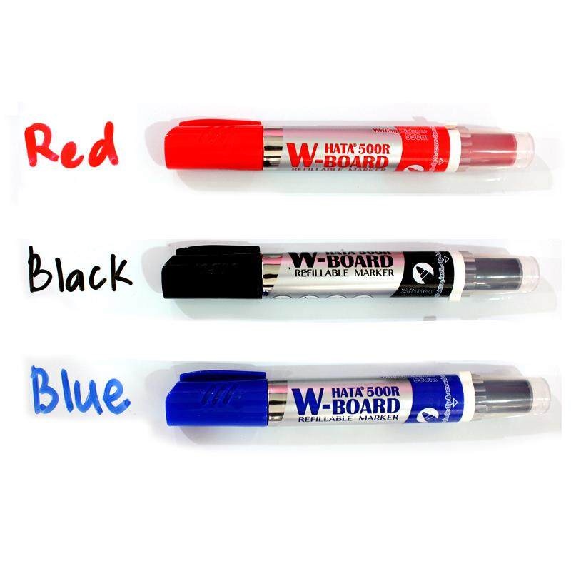 Hata 500R Refillable Whiteboard Marker/Marker Papan Putih HATA ...