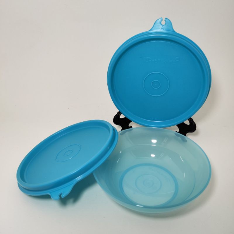 🔥🔥 Petit Fun Bowls (2) - Turqoise Tupperware 💥 Ready Stock 💥 | Shopee ...