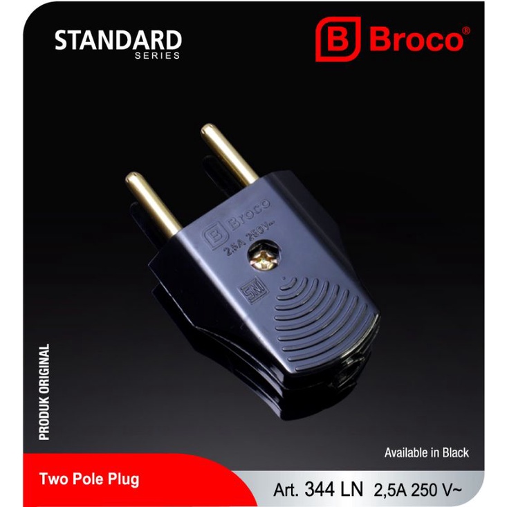 BROCO BLACK FLAT PLUG - BROCO BLACK PLUG - BROCO BLACK FLAT PLUG ...