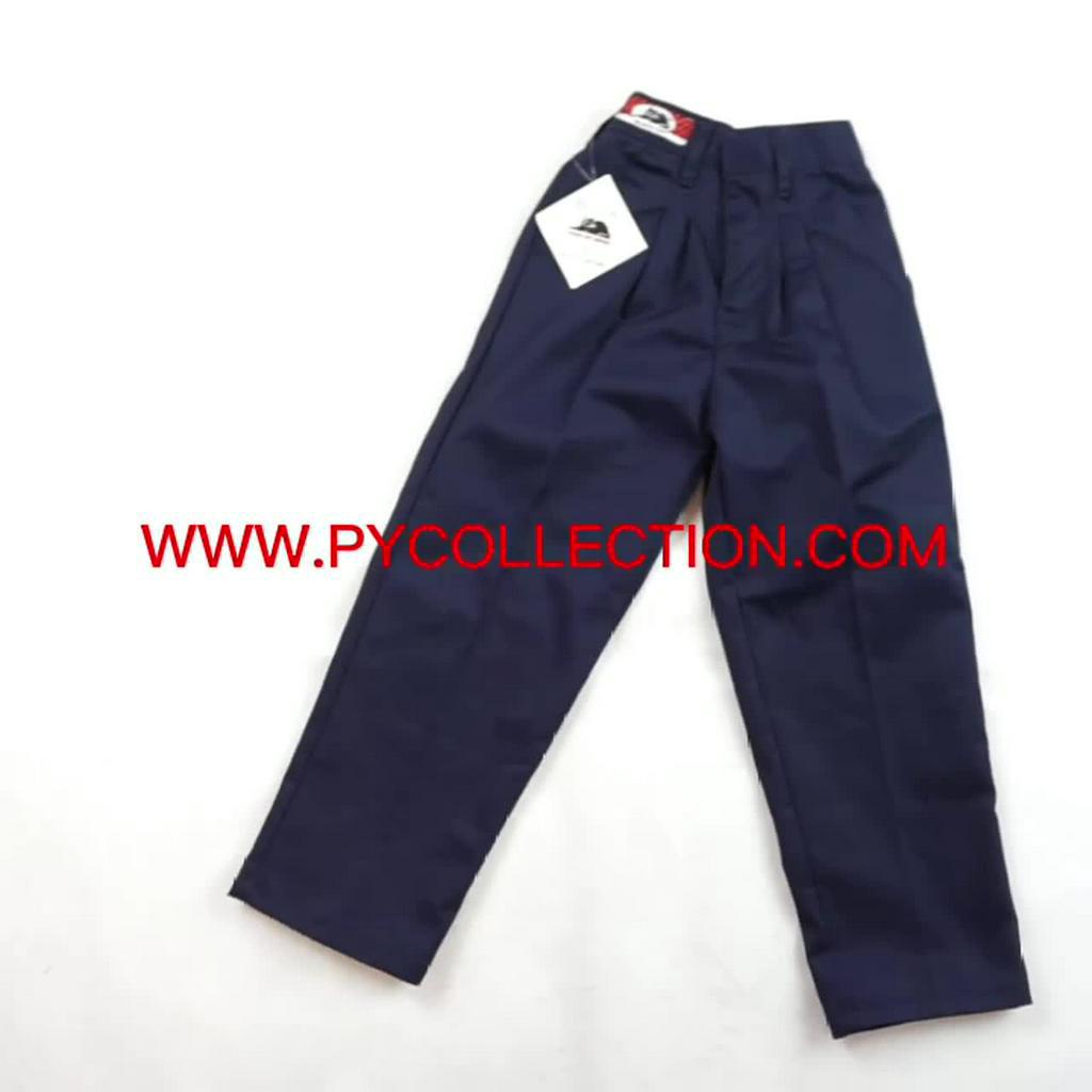 SELUAR SEKOLAH RENDAH PANJANG BIRU ( PINGGANG GETAH ) - BAJU SEKOLAH ...