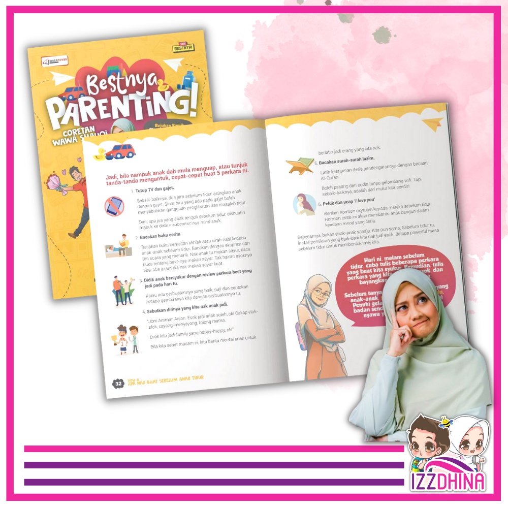 Buku Motivasi Bestnya Parenting Catatan Wawa Shauqi | Parenting Book | Motivation Book | Shopee ...