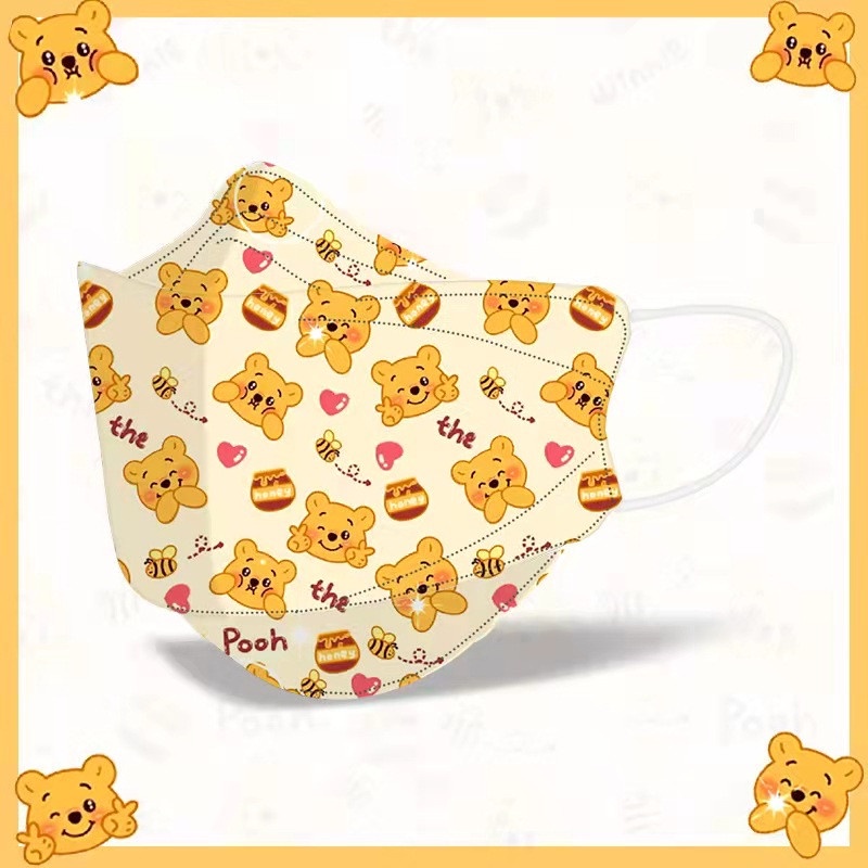 Snoopy Winnie the Pooh Hello Kitty My Melody Face Mask for Adult/kids ...