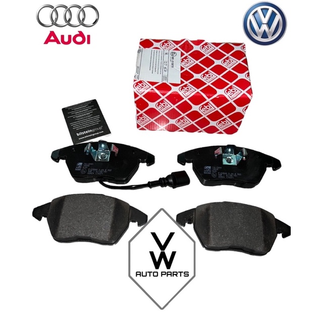 ( 100% FEBI BILSTEIN ) FRONT BRAKE PAD WITH SENSOR VOLKSWAGEN PASSAT CC ...