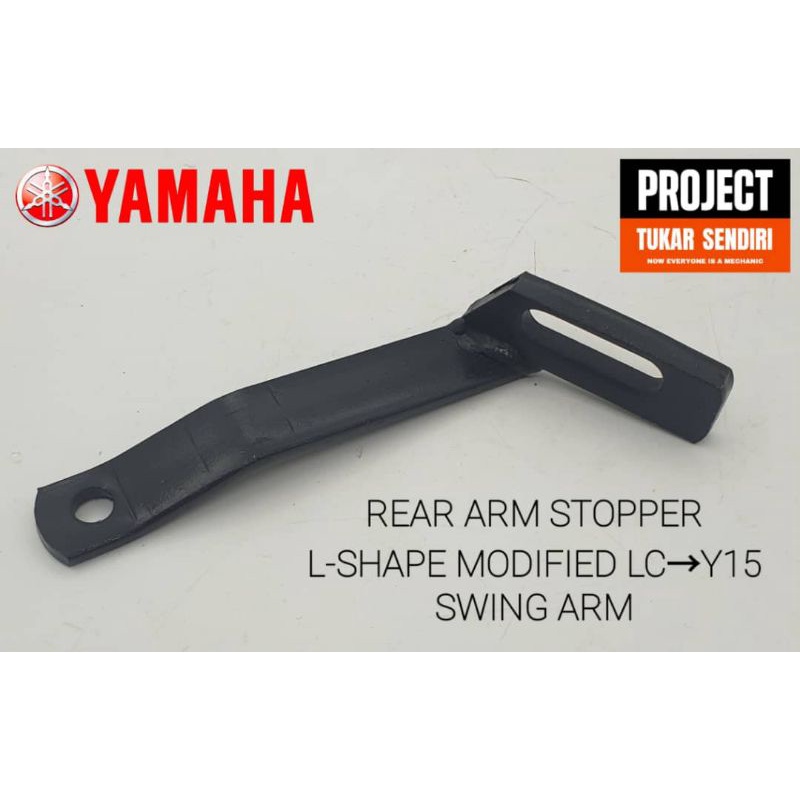LC135 REAR ARM STOPPER / L-BRACKET MODIFY SWING ARM Y15ZR | Shopee Malaysia