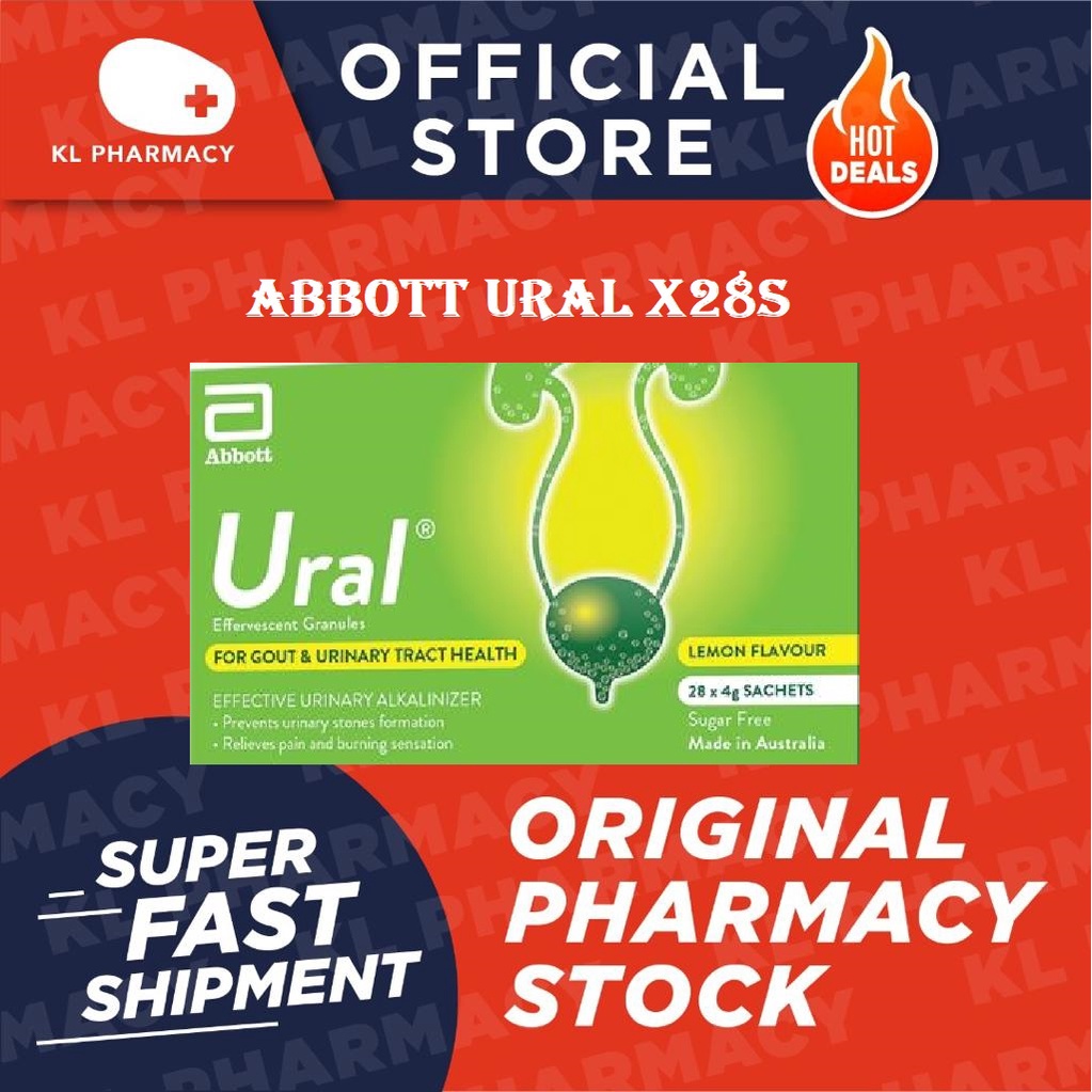 [KL PHARMACY] Ural Effervescent Granules 4G x 28s [1BOX] | Shopee Malaysia