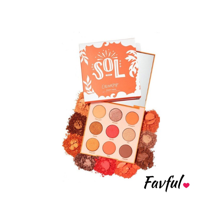 💞Ready Stock 💞Authentic 💞Colourpop Sol Eyeshadow Palette | Shopee Malaysia