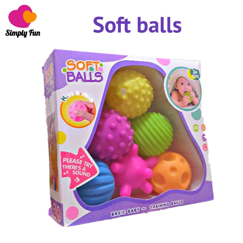 🇲🇾 Ready stock ️ Soft balls for kids 🧡 Bola lembut untuk kanak-kanak ...