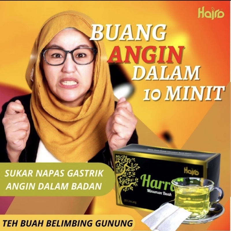 Harra Fruit Drink( Teh Belimbing Gunung) | Shopee Malaysia