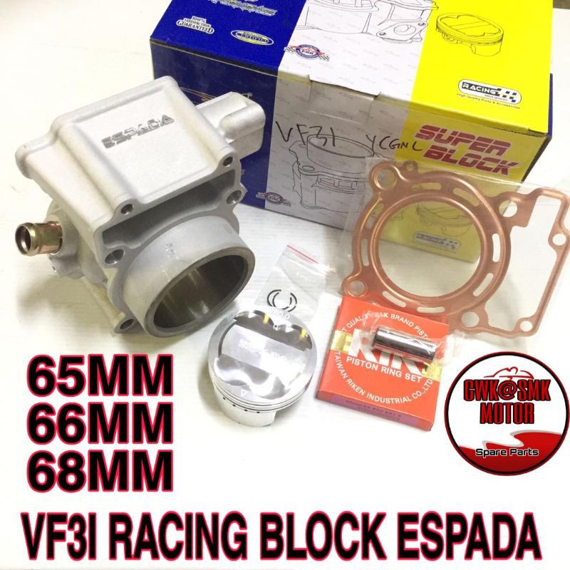 VF3I185 RACING CERAMIC BLOCK 65MM/66MM/68MM ESPADA | Shopee Malaysia