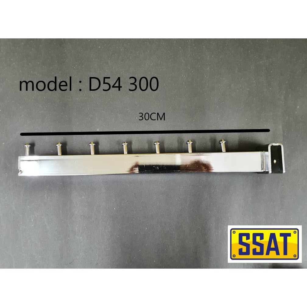 Square bar waterfall 300mm /Hanger Waterfall Besi /Square bar hook ...
