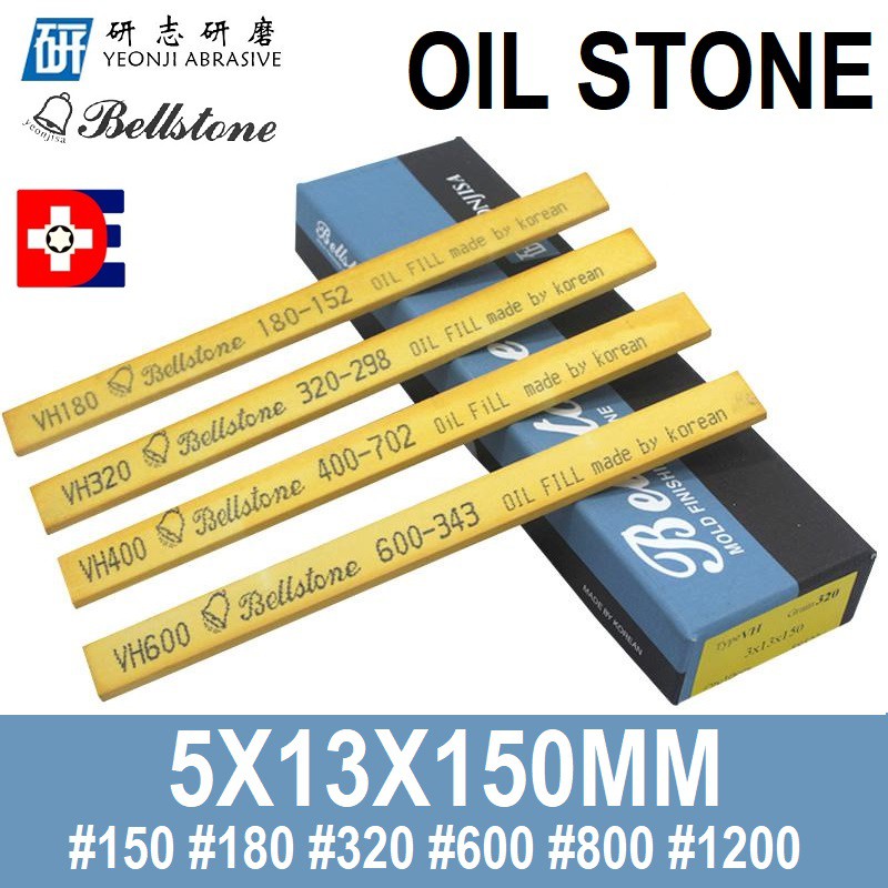 5x13x150mm BellStone Sharpener Oil Stone mold Polishing hign grade VH ...