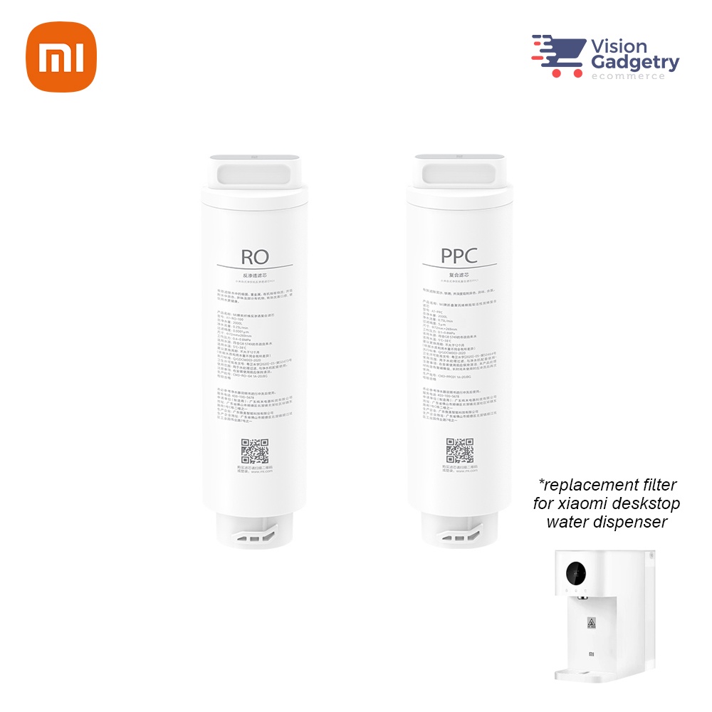 Xiaomi Mijia Smart Desktop Water Purfier Dispenser Filter Replacement ...