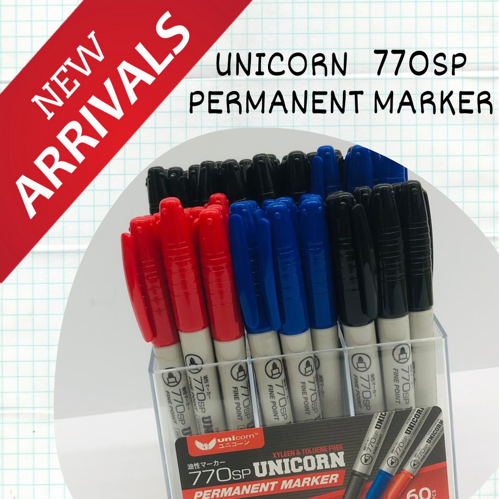 UNICORN PERMANENT MARKER UM-770SP (1 PC) | Shopee Malaysia