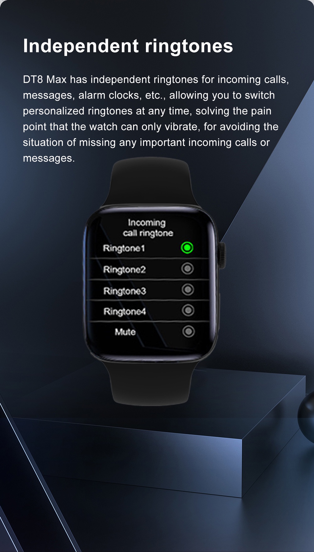 IWO DT8 MAX Smart Watch DT NO.1 Watch 8 2 Inch 420*485 NFC GPS Tracking ...