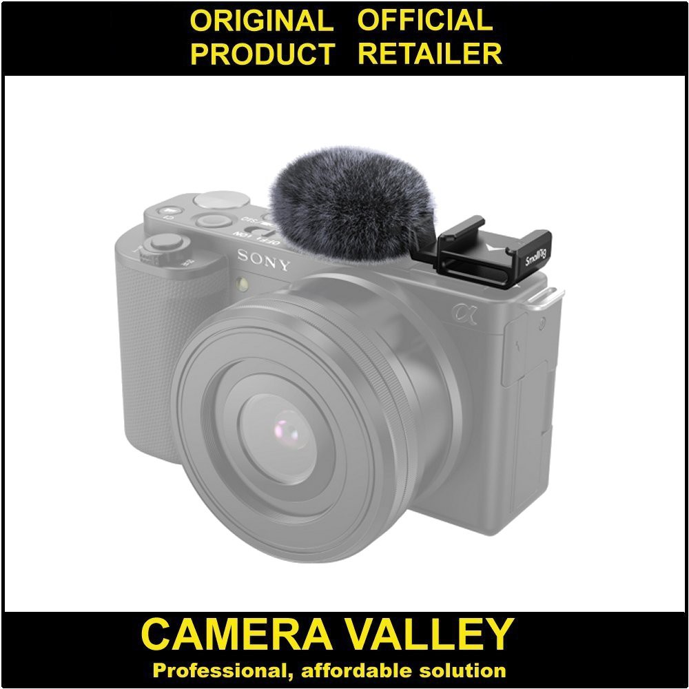 SmallRig 3526 Cold Shoe Adapter With Windshield For Sony ZV-E10 ZV-1 ZVE10 ZV1 | Shopee Malaysia