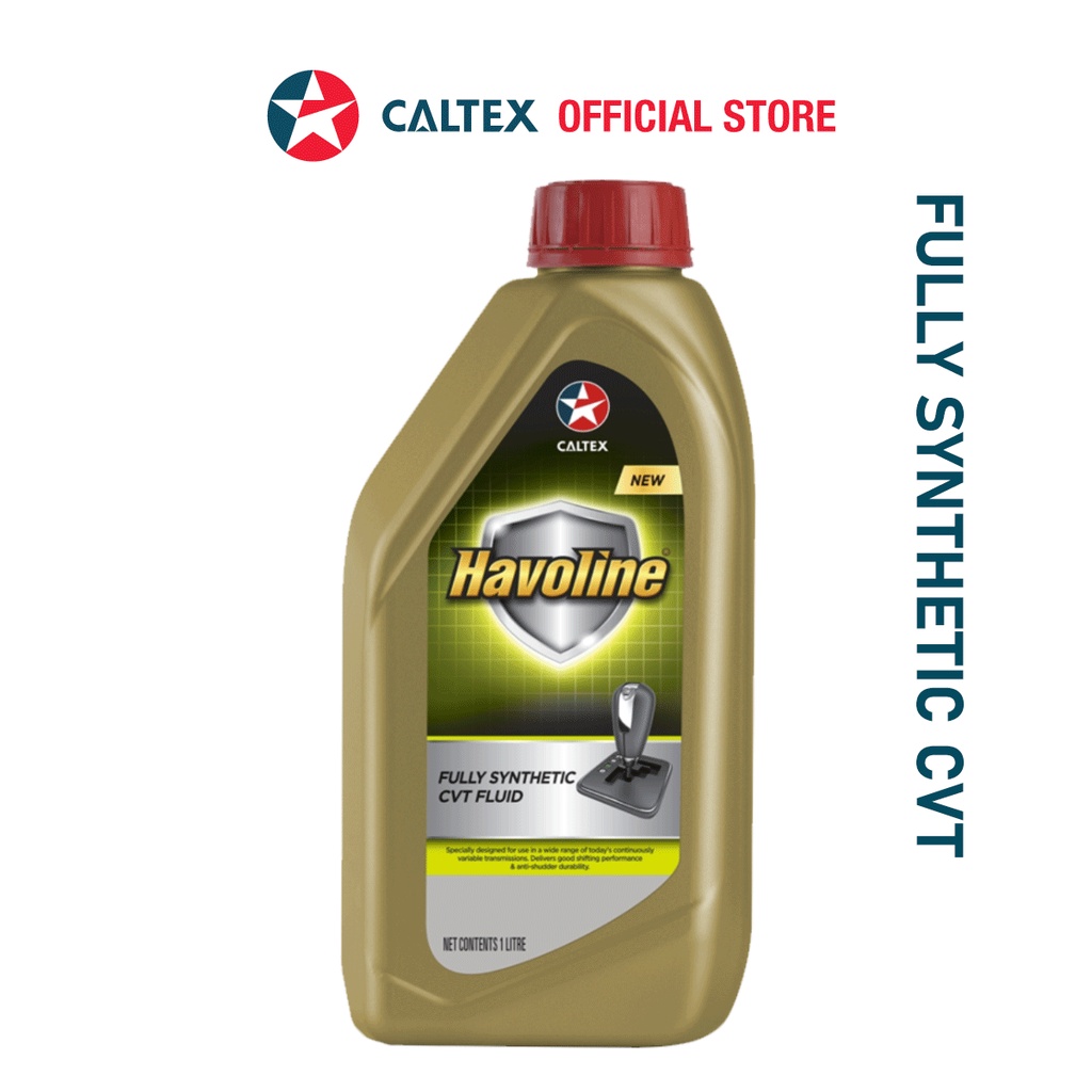 CALTEX Havoline Fully Synthetic CVT Fluid CVT Oil (1L) | Shopee Malaysia