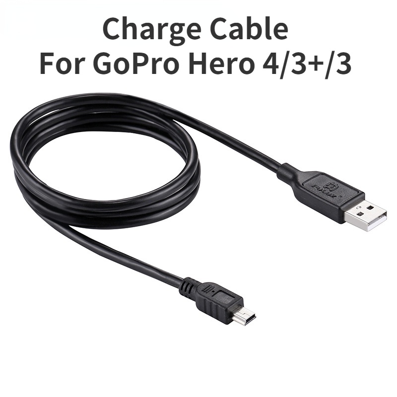 1M Charge Cable For GoPro Hero 4/3+/3 Data Cable Gopro Camera Data ...