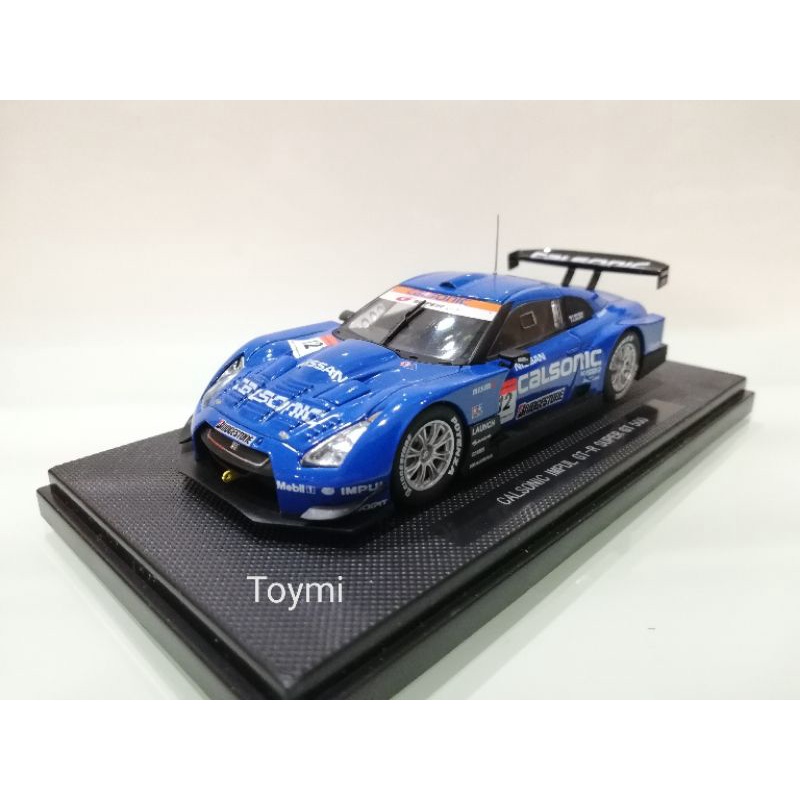 EBBRO 1/43 Nissan Skyline GTR R35 Calsonic Super GT 2008 Diecast model ...
