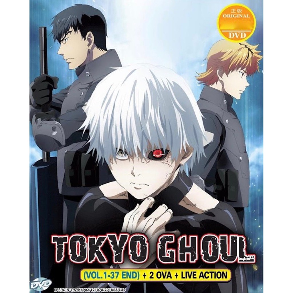 Anime DVD Tokyo Ghoul Complete Box Set COMPLETE SERIES OVA MOVIE ...