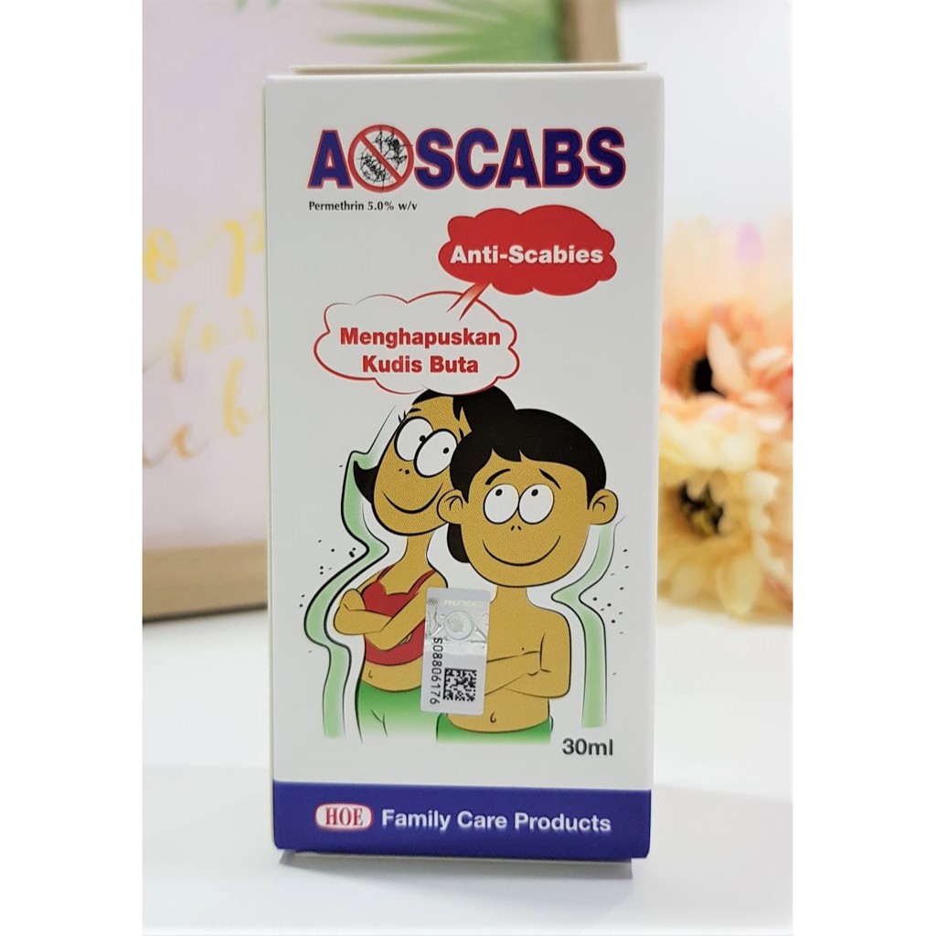 A SCABS (ANTI-SCABIES) (PERMETHRIN 5%) 30ML | Shopee Malaysia