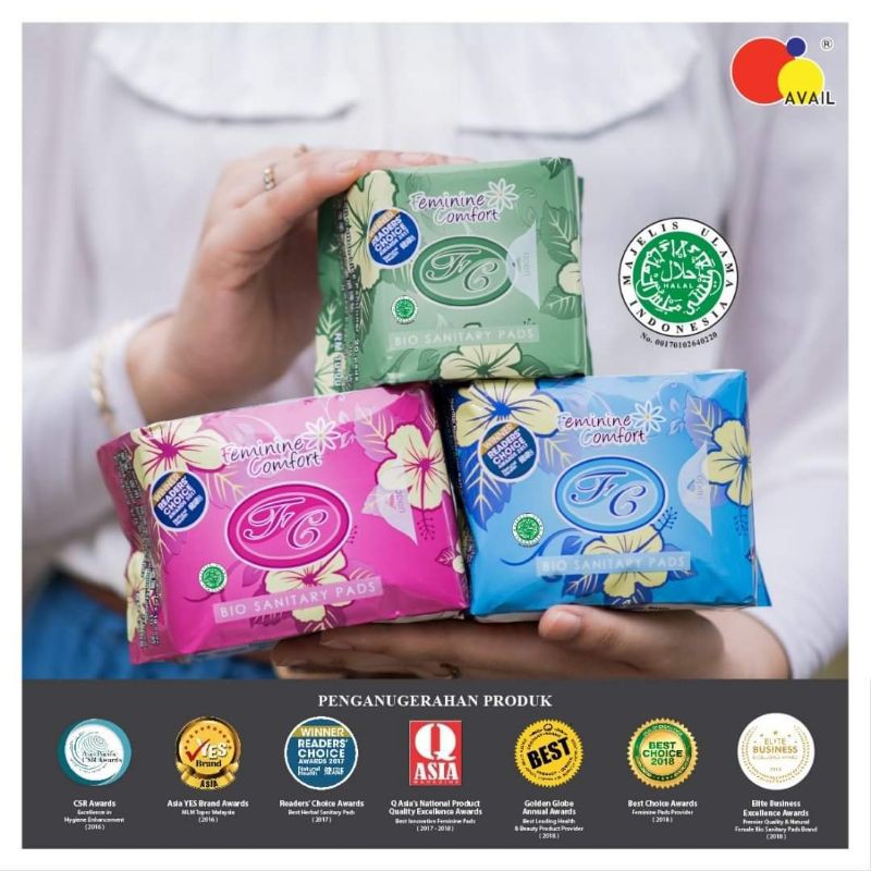 🔥🔥💯ORI 🔥AVAIL BIO SANITARY PANTILINER / DAY / NIGHT PAD | Shopee Malaysia