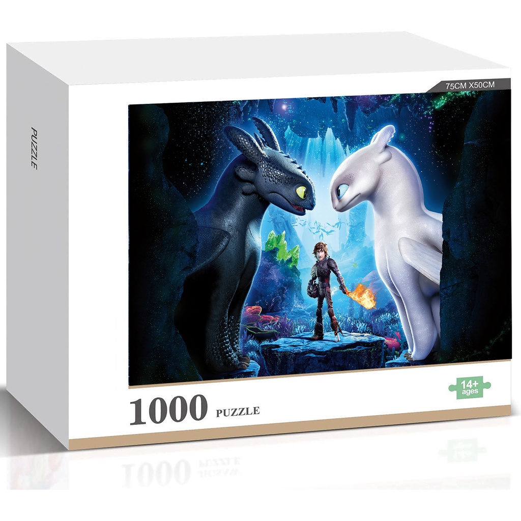 DreamWorks Animation How to Train Your Dragon Unzip Wooden Jigsaw ...