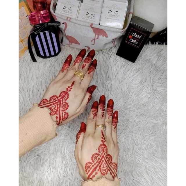 Design terbaru 2023 sticker inai code D036 ( henna stencil) | Shopee ...