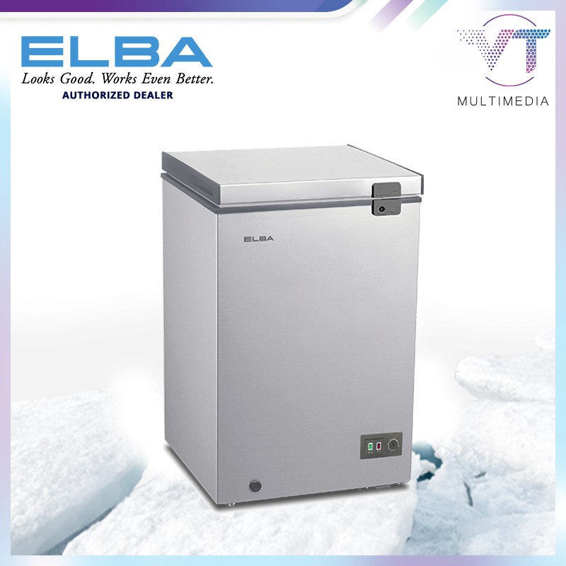 Elba 130L Chest Freezer EF-E1310(GR) , EFE1310(GR) | Shopee Malaysia