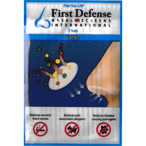 Nasal Air Filtration, nostril filter, One pack (7 pairs of nose filter ...