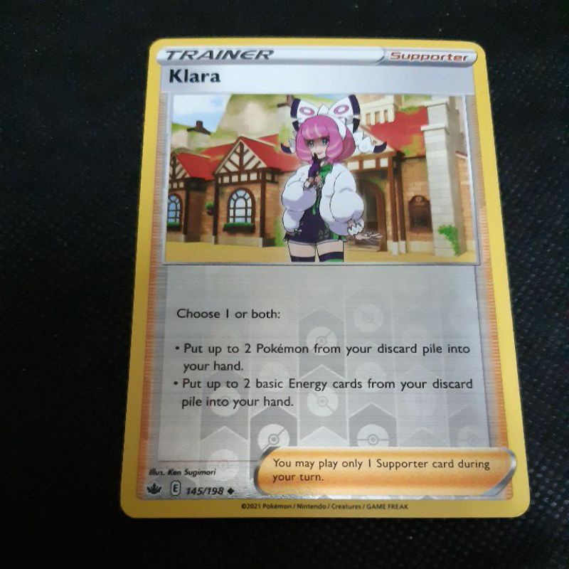 Pokemon Card TCG: Chilling Reign Supporter Trainer: Melony/ Flannery ...