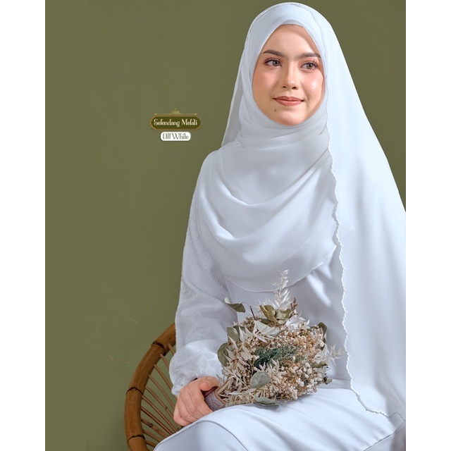 VEIL SELENDANG SHAWL full SULAM VEIL KLASIK PENGANTIN NIKAH TUNANG ...