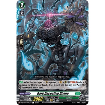 Cardfight Vanguard overDress D-BT04/114EN Darkness Diver C (ENGLISH) | Shopee Malaysia